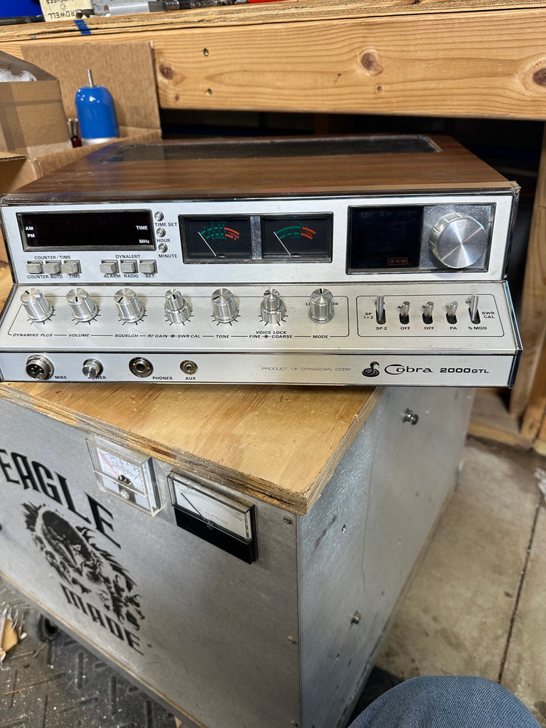 Cobra 2000 GTL with 2 speakers no mic – eaglemade